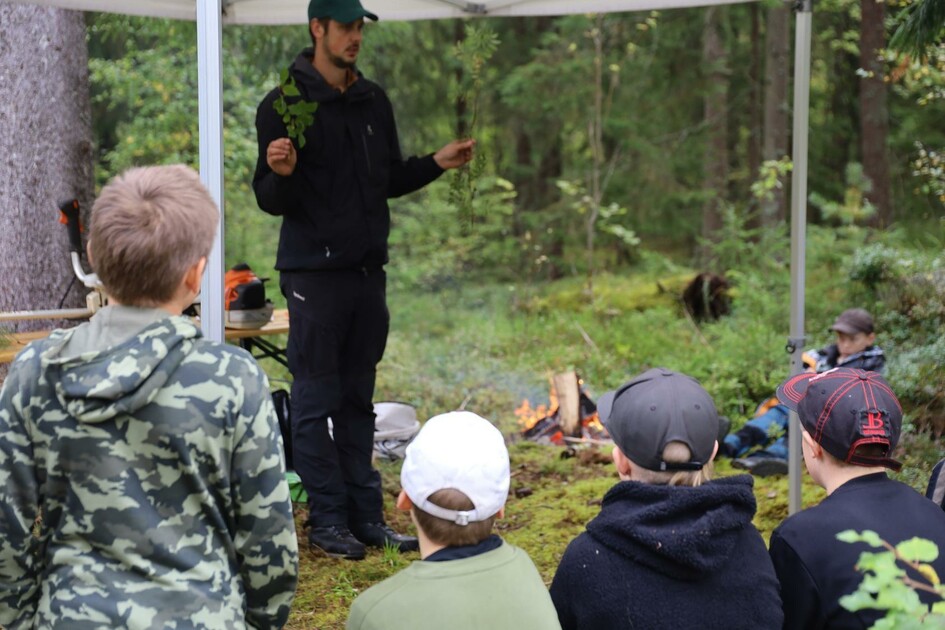 Sydved - Skogen i Skolans skogsdag i Borås